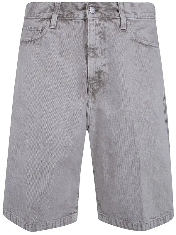 Carhartt Work In Progress Landon Smithfield Denim Shorts - Gray
