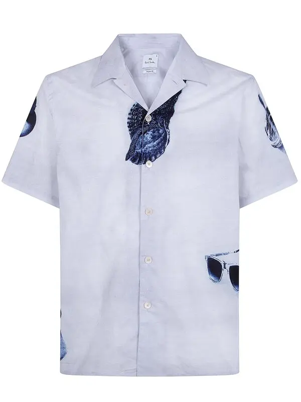 Paul Smith Short Sleeves Casual Fit Shirt - Gray