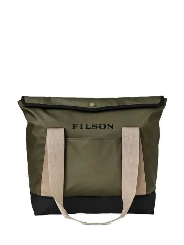 Filson All-weather Tote Bag" Printed Shrub Camouflage - Green