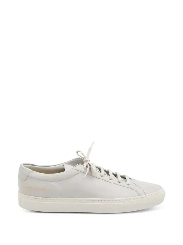 COMMON PROJECTS Achilles Premium Leather Sneakers - Gray