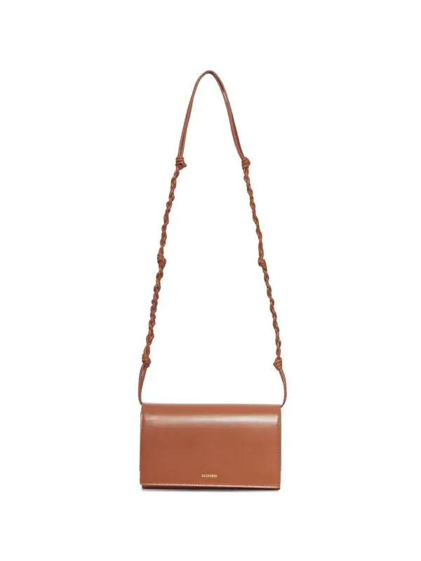 JIL SANDER Tangle" Crossbody Wallet - Brown