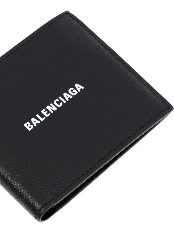 Balenciaga Cash Square Folded' Wallets - Black