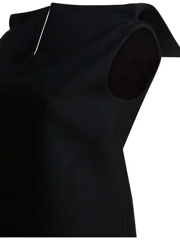 Balenciaga Vareuse Mini Dress - Black