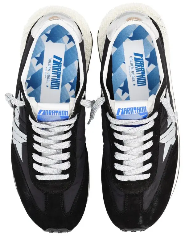 GOLDEN GOOSE Running Marathon Sneakers - Black