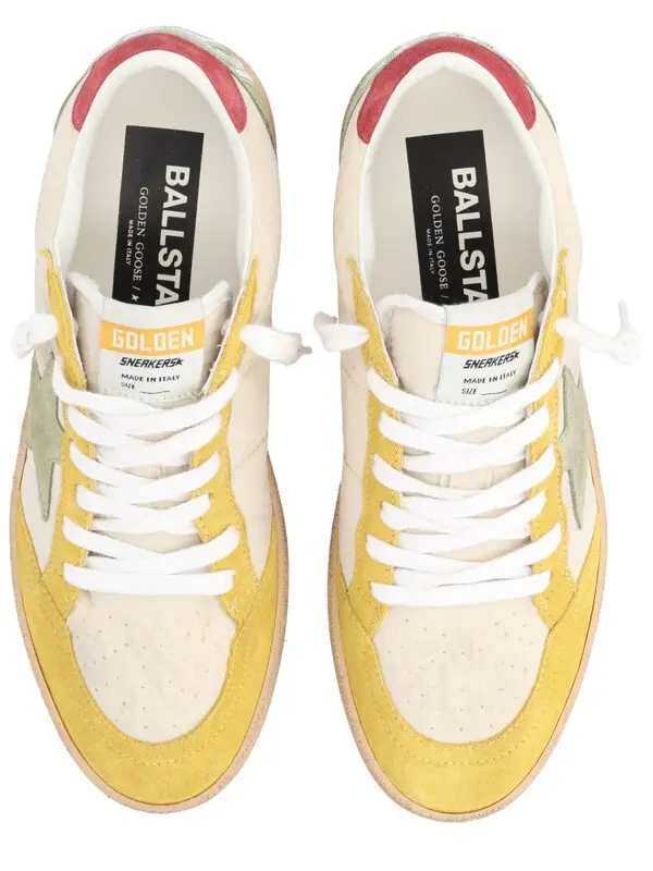 GOLDEN GOOSE Ballstar Sneaker With Logo - Multicolour