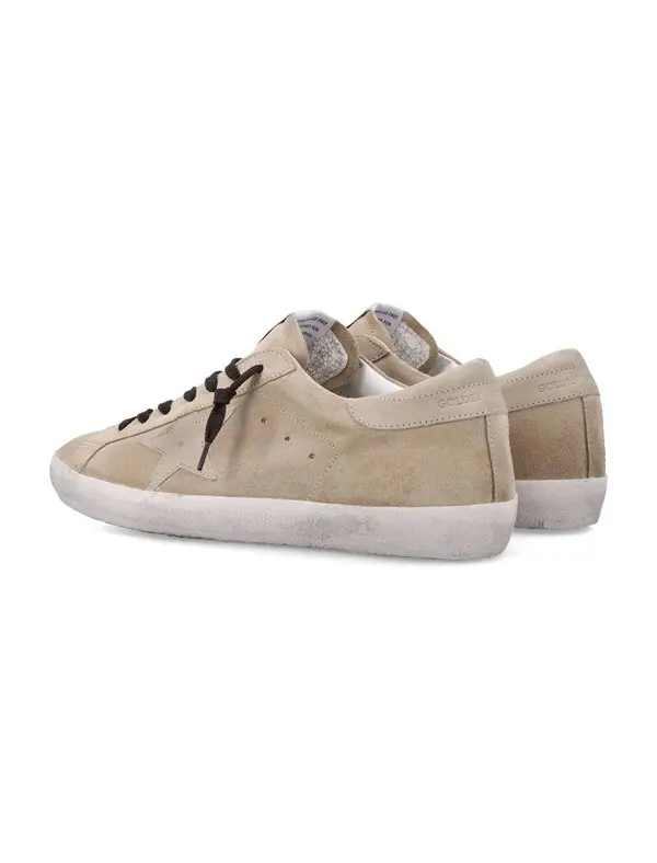 GOLDEN GOOSE Super-star Low-top Sneakers - Beige