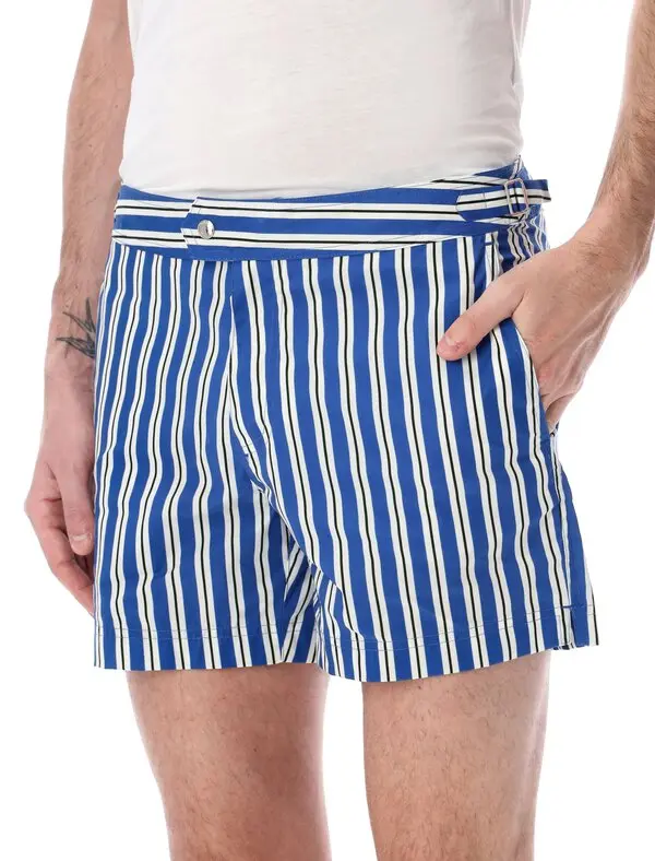 TOM FORD Striped Swim Shorts