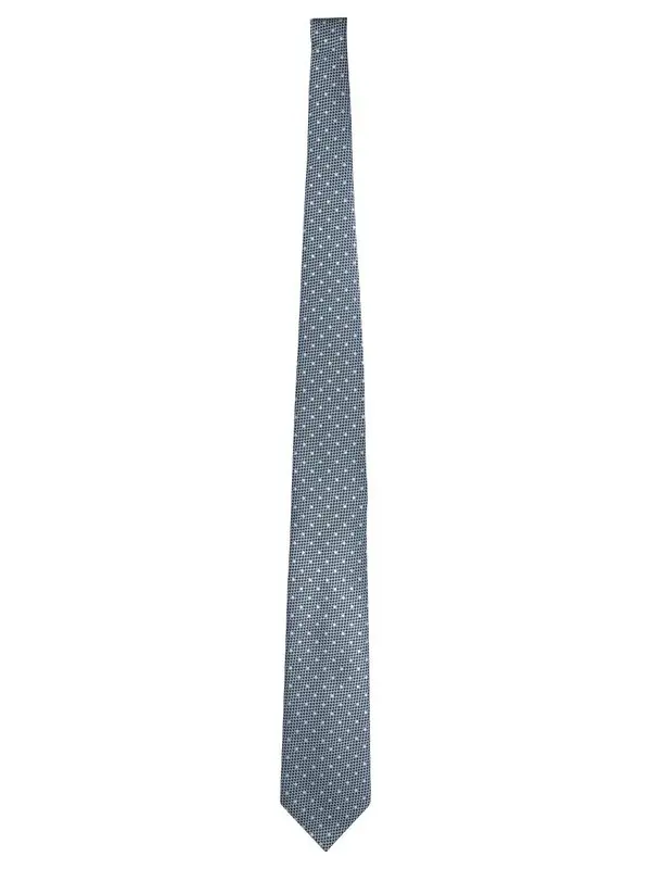 TOM FORD Polka-dot Silk Tie - Light Blue
