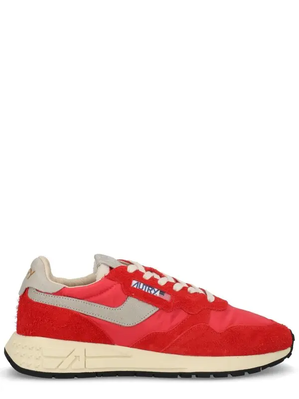 AUTRY Reelwind Low Top Sneakers - Red