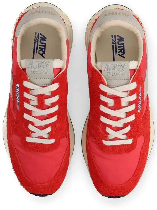 AUTRY Reelwind Low Top Sneakers - Red