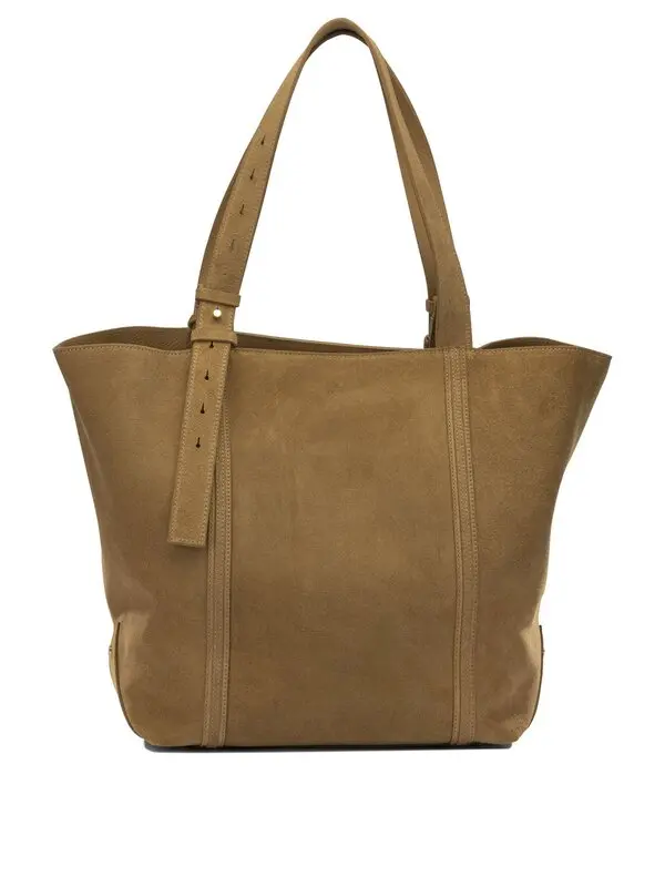 GOLDEN GOOSE East West Large Shoulder Bag - Brown