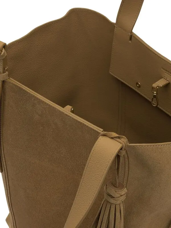 GOLDEN GOOSE East West Large Shoulder Bag - Brown