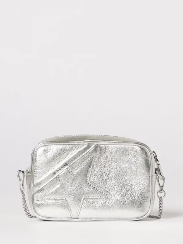 GOLDEN GOOSE Mini Star Bag - Silver