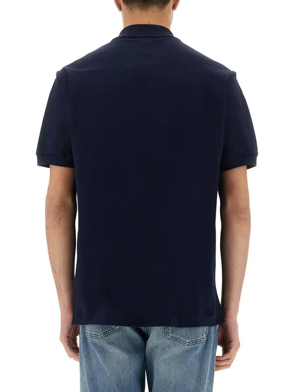 Lacoste Polo With Logo - Blue