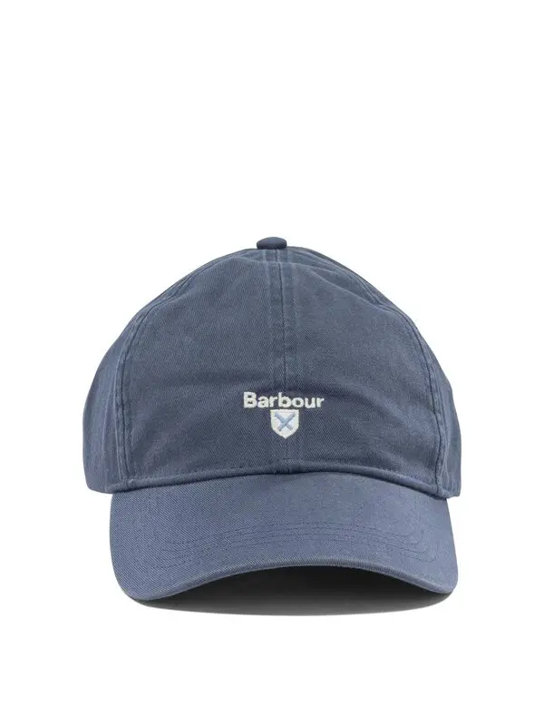 Barbour Cotton Baseball Cap - Blue