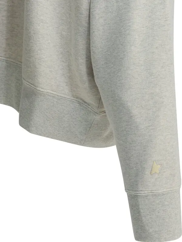 GOLDEN GOOSE Star Crewneck Sweatshirt - Grey