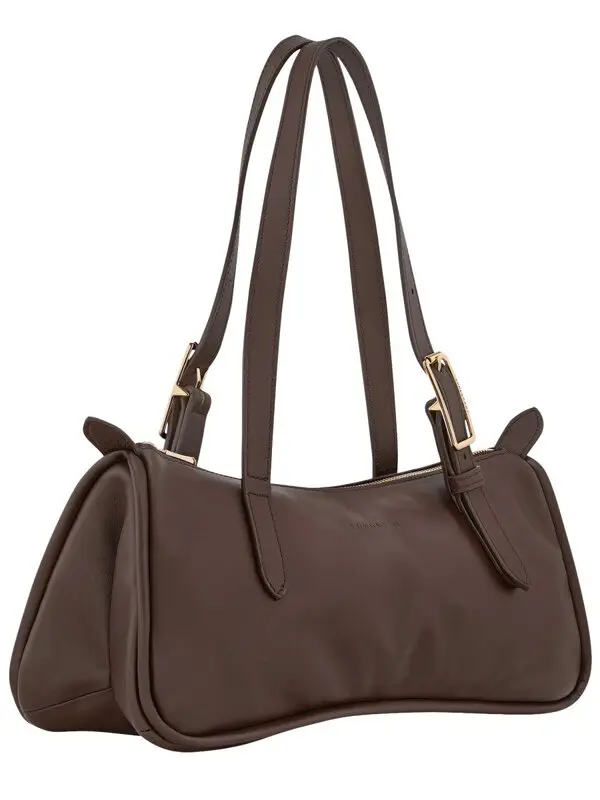 Longchamp Leather Bag - Brown
