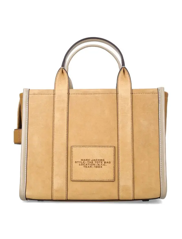 Marc Jacobs Suede Medium Tote Bag - Sahara
