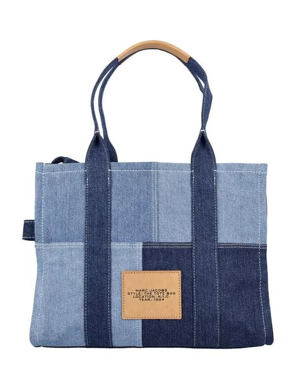 Marc Jacobs The Large Tote - Blue Denim
