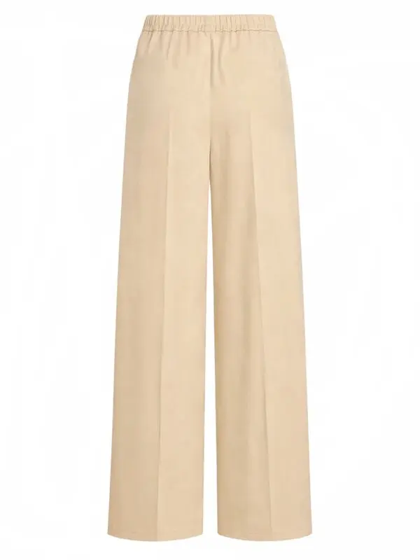 PATOU Wide-leg Trousers - Beige