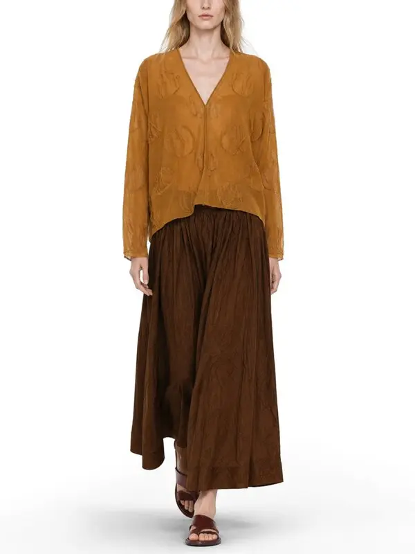 UMA WANG Gillian Midi Skirt