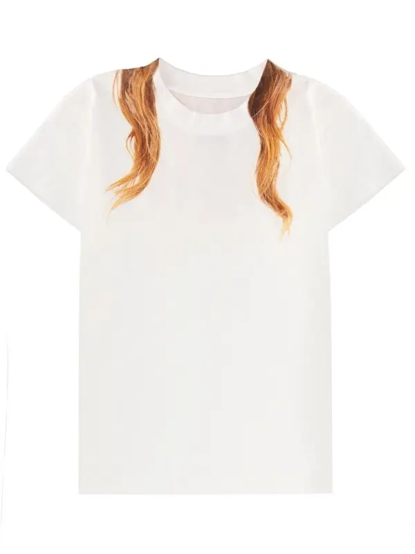 MAISON MARGIELA Printed T-shirt - White