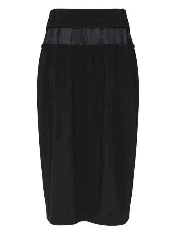 MAISON MARGIELA Four Stitches Midi Skirt