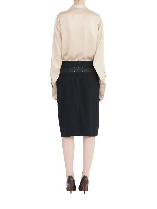 MAISON MARGIELA Four Stitches Midi Skirt