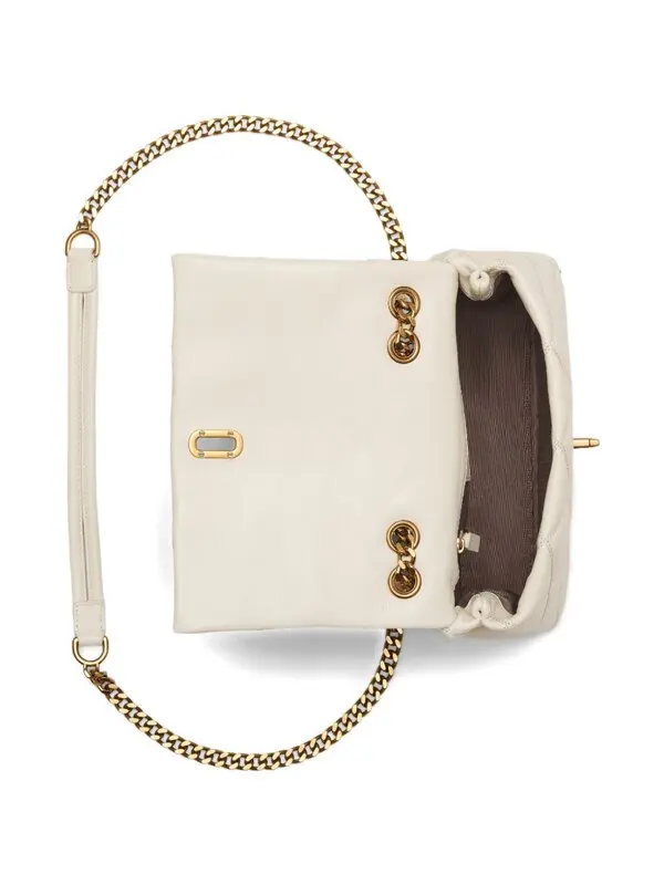 Marc Jacobs Slim Dual Leather Shoulder Bag - White