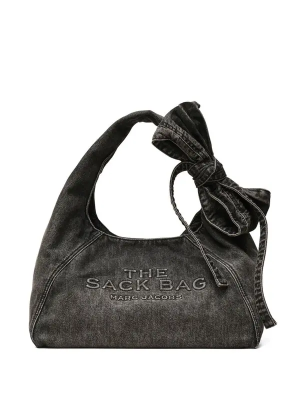 Marc Jacobs The Sack Denim Handbag - Black