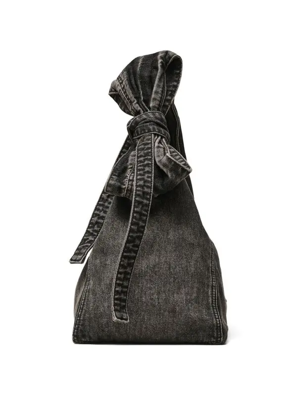 Marc Jacobs The Sack Denim Handbag - Black