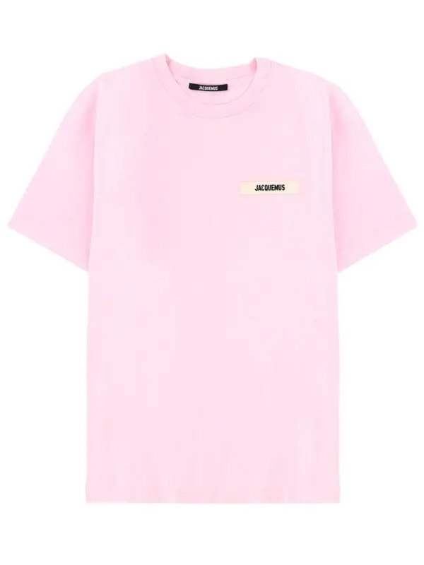 Jacquemus Grosgrain' T Shirt - Pink