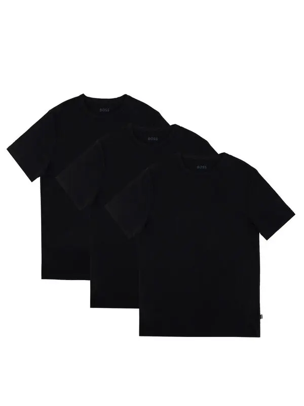 BOSS Pack Of Three T Shirts - Black