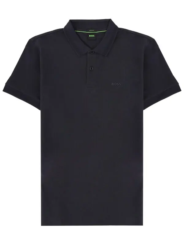 BOSS Polo With Logo - Blue