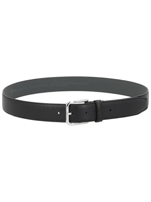 BOSS Madison Leather Belt - Black