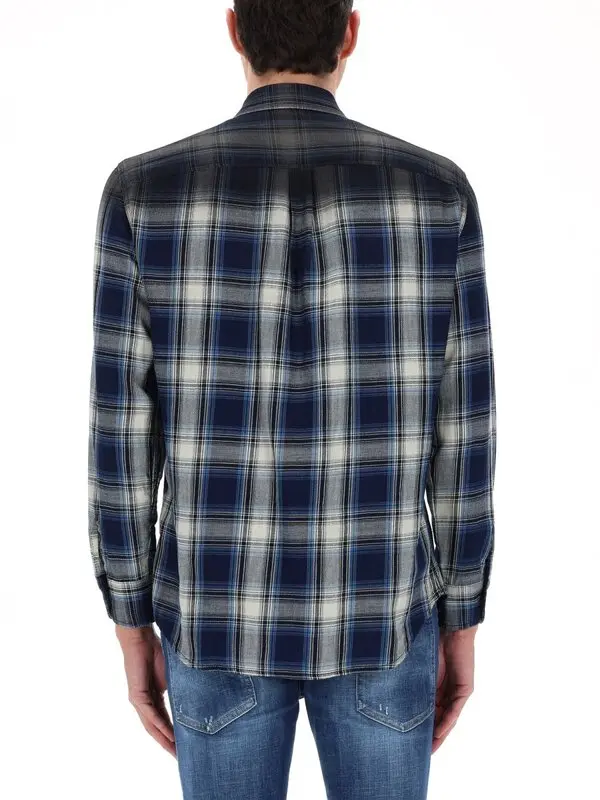 Dsquared2 Canadian Vintage' Shirt - Blue