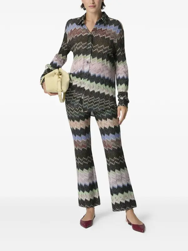 Missoni Zig Zag Shirt - Black