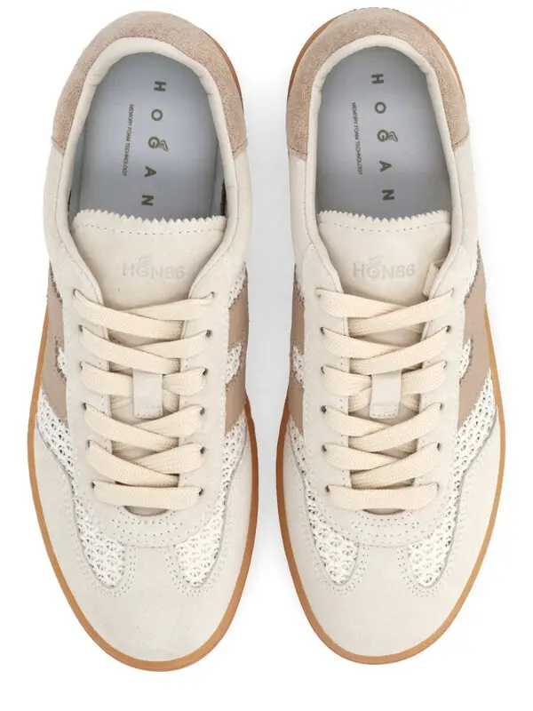 Hogan Low Top Sneakers - Beige