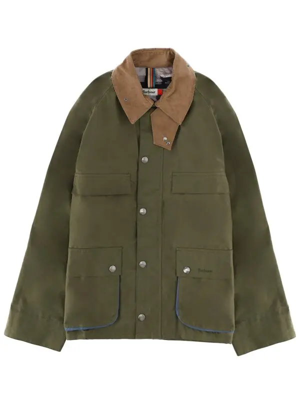 PAUL SMITH LOVES BARBOUR Bedale Jacket - Military Green