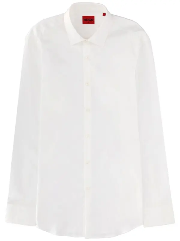 Hugo Cotton 'kenno' Shirt - White