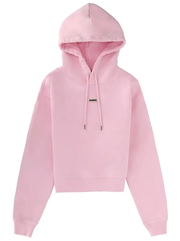Jacquemus Grosgrain Hoodie - Pink