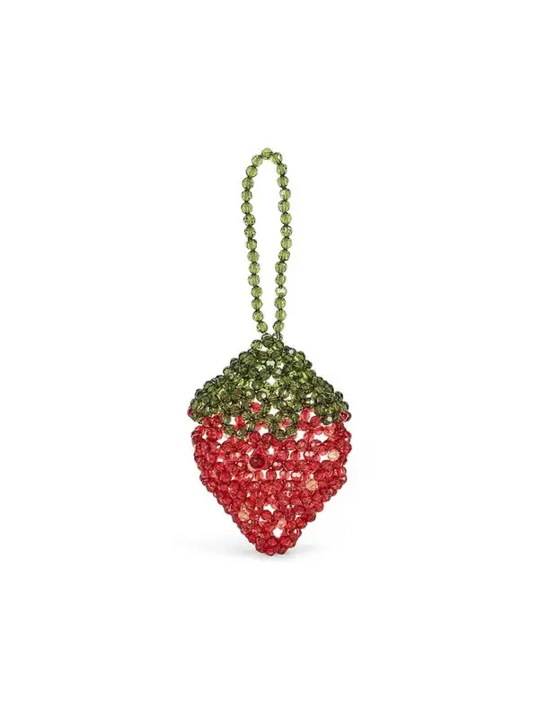 KONGES SLØJD Beaded Strawberry Bag