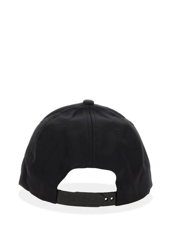Hugo Baseball Cap With Logo - Black
