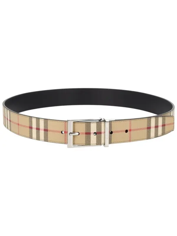 Burberry Check Belt - Multicolour