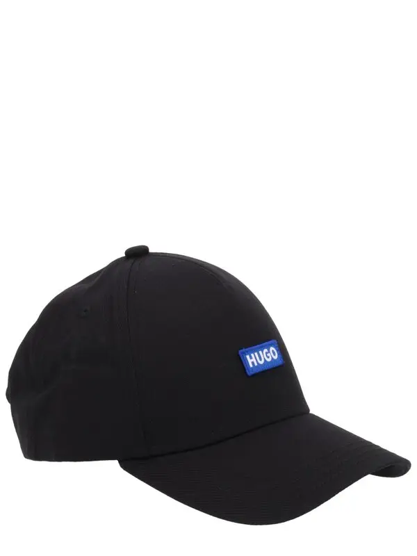 Hugo Logo Baseball Cap - Black
