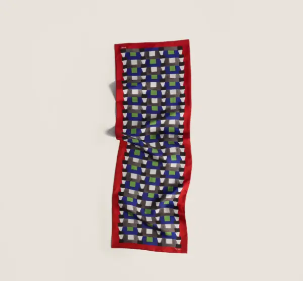 Miu Miu Foulard - Indaco+rosso