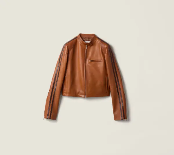 Miu Miu Nappa Leather Jacket