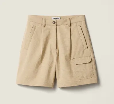 Miu Miu Ripstop Pantaloni
