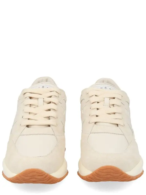 Hogan Suede Low-top Sneaker - Beige