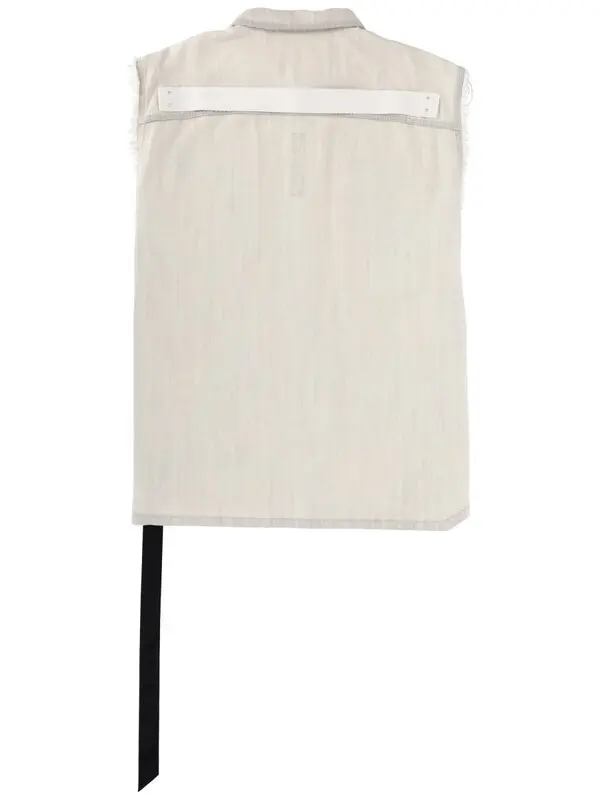 Rick Owens Sl Tommy Jumbo' Shirt Jacket - White